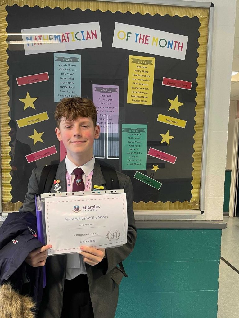 Mathematician of the Month – January – Sharples School