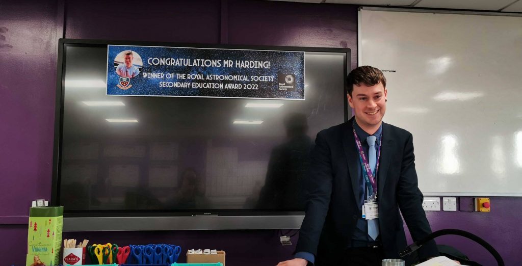 Teacher Receives Education Award – Sharples School