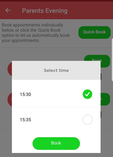MyChildAtSchool – Parent Evening – Sharples School